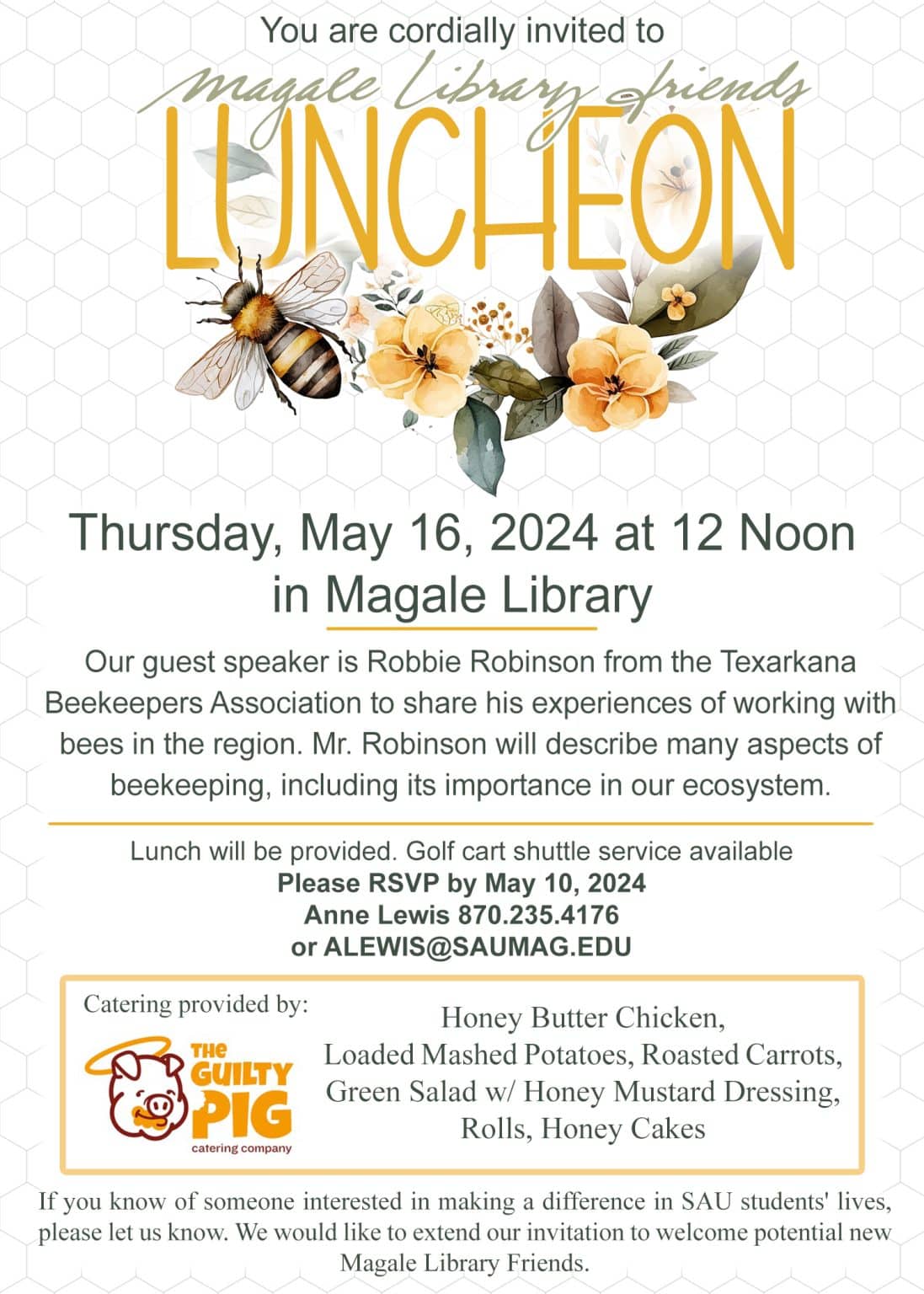 Magale Library Friends Events | Magale Library | Southern Arkansas ...